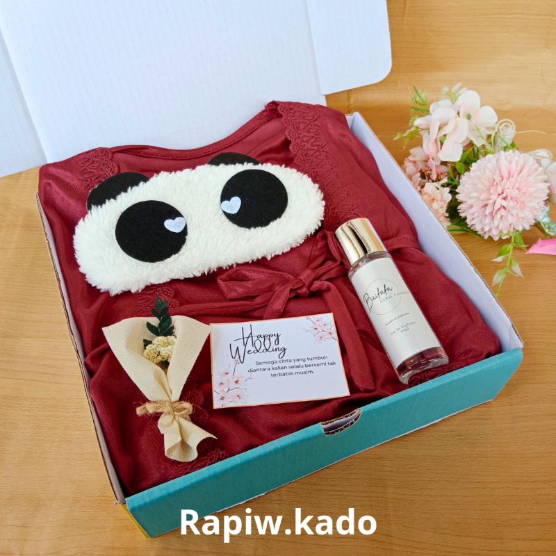 Jual Hampers Paket Lingerie 2 in 1 single | Kado Pernikahan | Kado ...