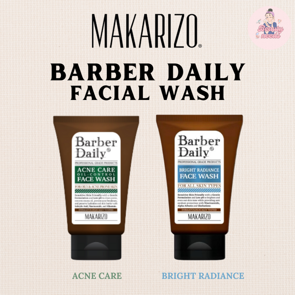 Jual BARBER DAILY FACIAL WASH 100ML | ACNE CARE | BRIGHT RADIANCE ...
