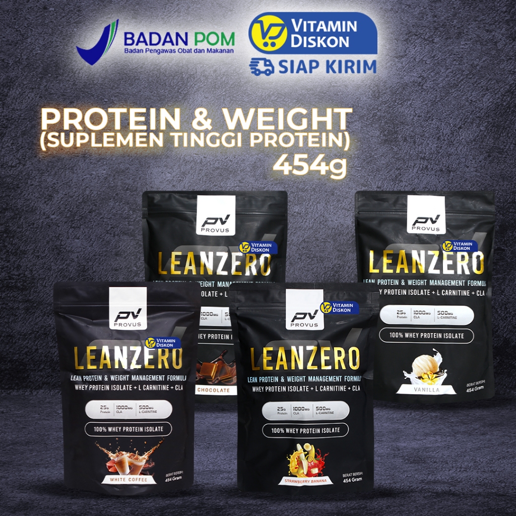 Jual PROVUS LEAN ZERO LEAN PROTEIN AND WEIGHT MANAGEMENT | Shopee Indonesia