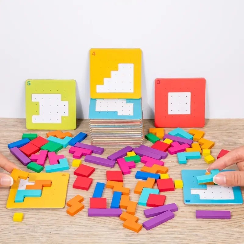 Jual (ZZ) MAINAN KREATIF ANAK SNI Quick Puzzle 10 Card Question Mainan ...