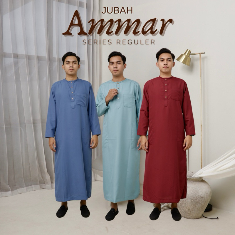 Jual AL-HAQ Jubah Series Ammar Jubah Pria Gamis Pria Jubah Pria Premium ...