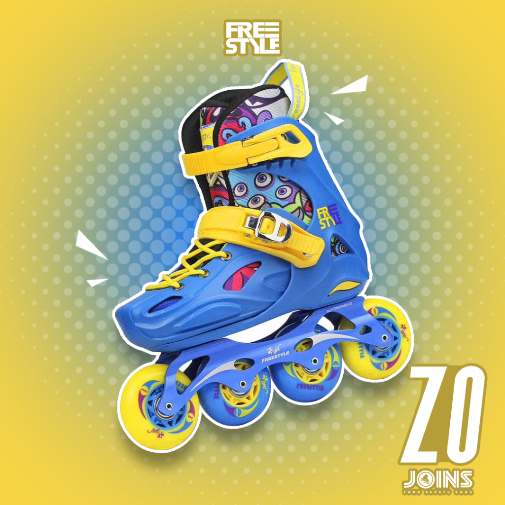 Jual SEPATU RODA FREESTYLE Z0 BLUE BUKAN LYNX ATAU COUGAR | Shopee ...