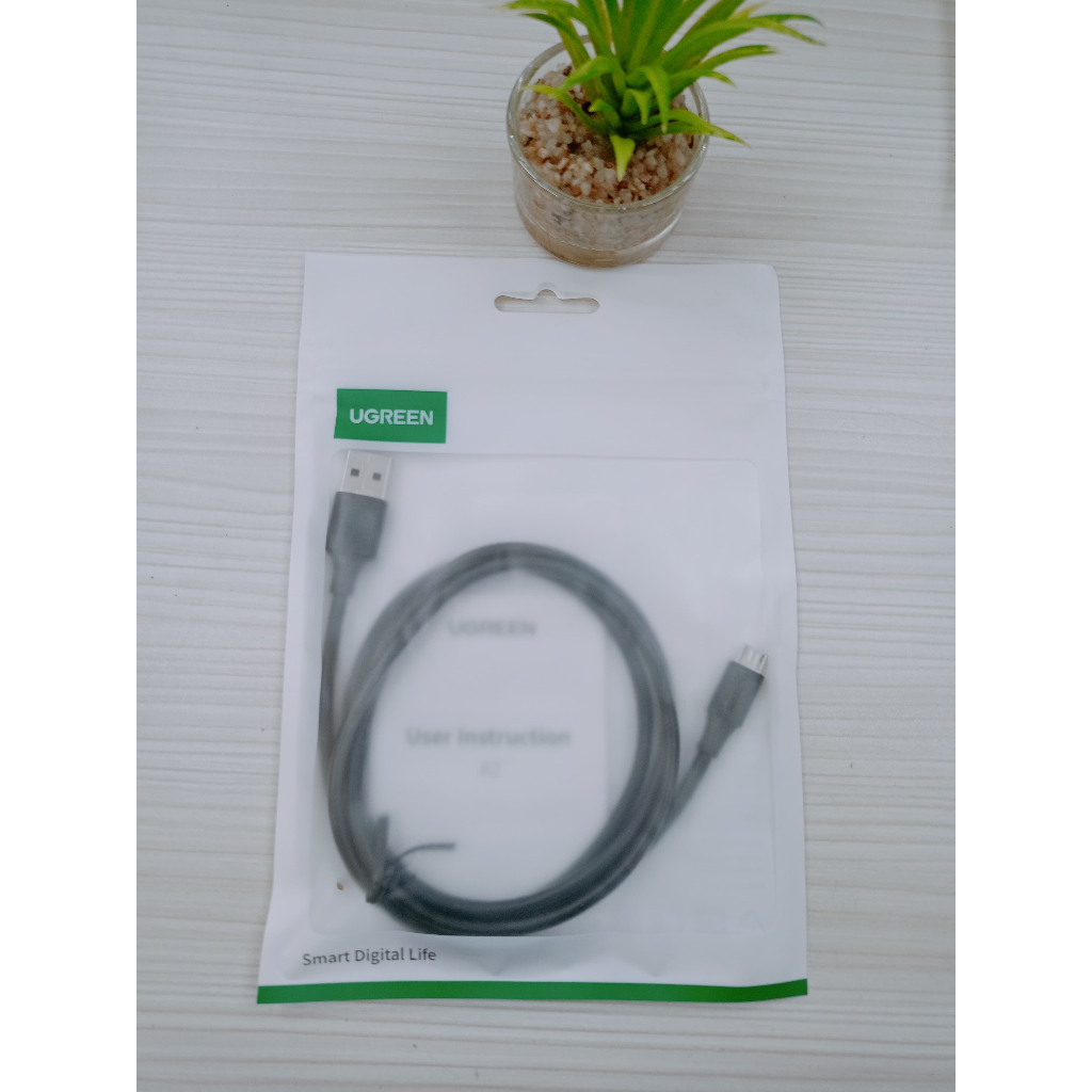 Jual Ugreen Kabel Data Micro USB 1 Meter 2A 18W MAX PVC Fast Charging ...