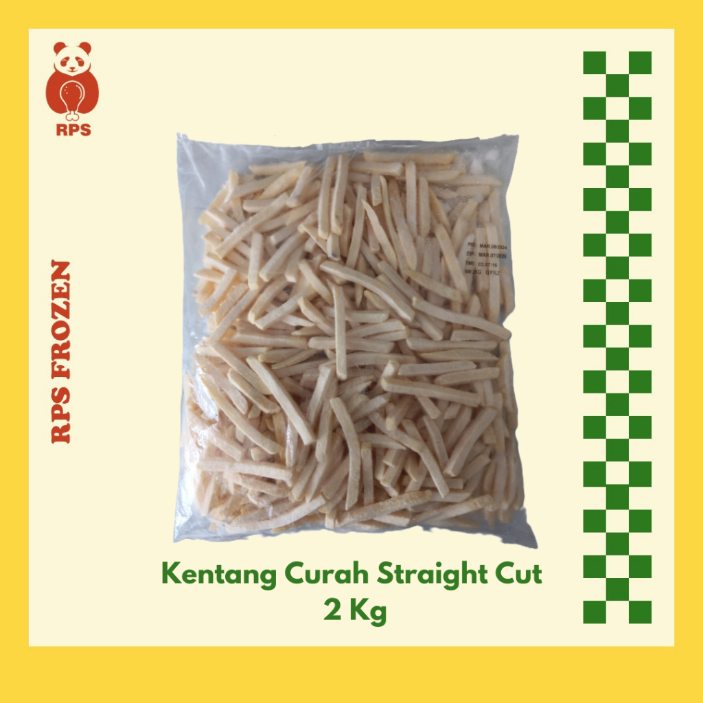 Jual Kentang Goreng Curah Straight Cut 2 Kg | Shopee Indonesia