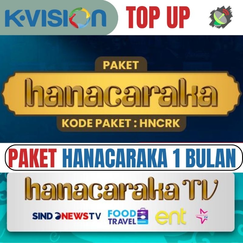 Jual Kvision Top Up Paket Hanacaraka Lengkap Langsung Aktif | Shopee ...
