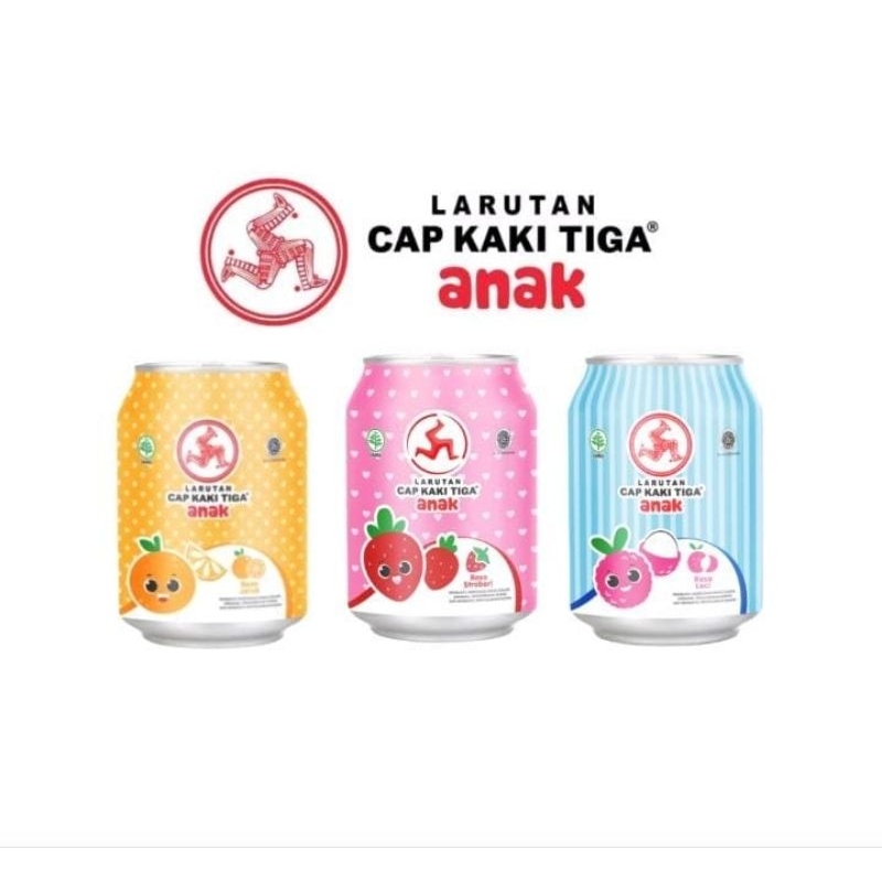 Jual Larutan Cap Kaki Tiga Anak Kaleng | Shopee Indonesia