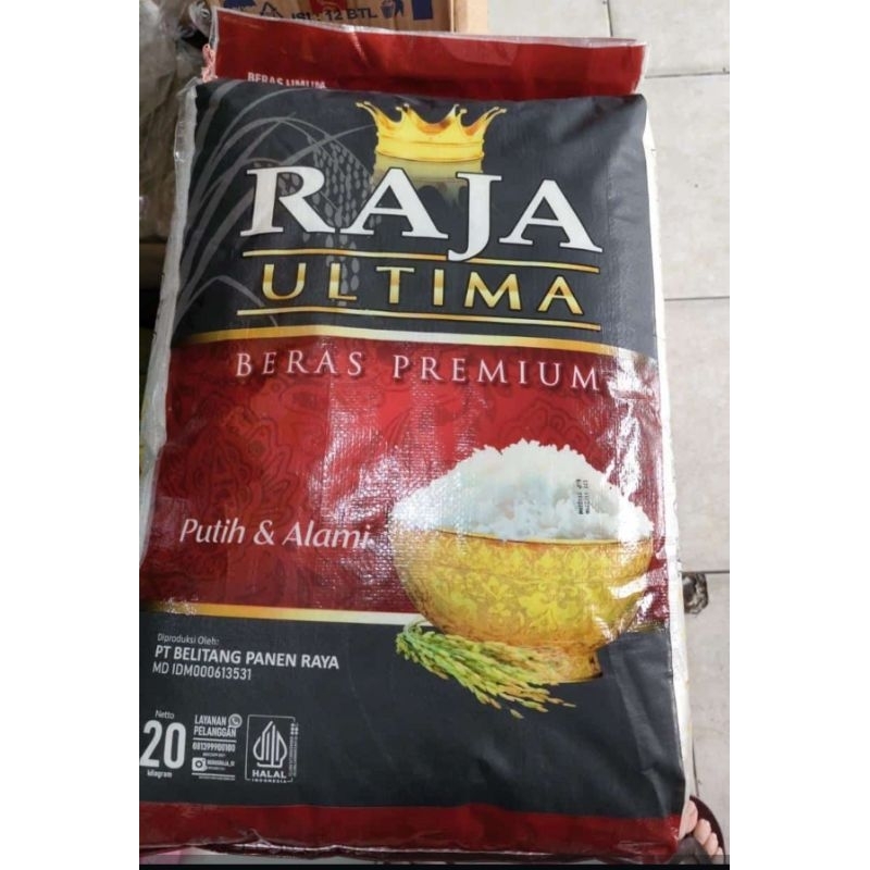 Jual Beras Raja Ultima 20kg | Shopee Indonesia