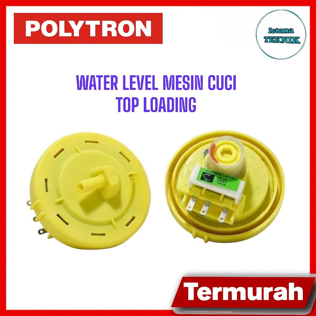 Jual WATER LEVEL POLYTRON | SENSOR AIR MESIN CUCI POLITRON ZEROMATIC ...