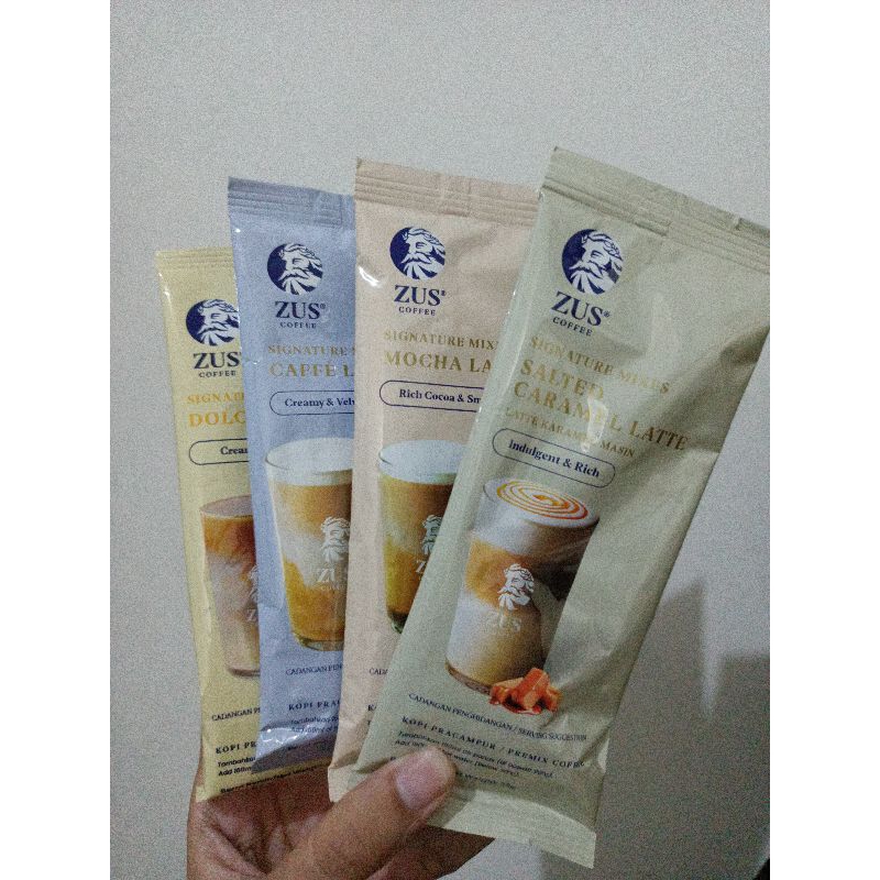 Jual ZUS COFFEE DOLCE / MOCHA / CAFFE LATTE/ CARAMEL (1PCS) | Shopee ...
