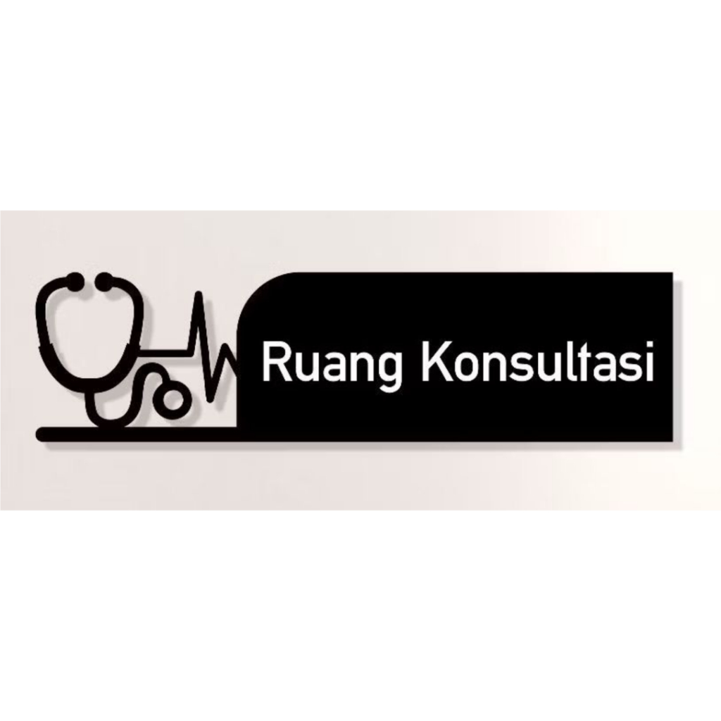 Jual acrylic tulisan ruang konsultasi bahan crylic | Shopee Indonesia