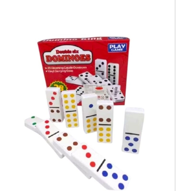 Jual Domino Board Game / Kartu Gaple / Batu Gaplek Dominoes | Shopee ...