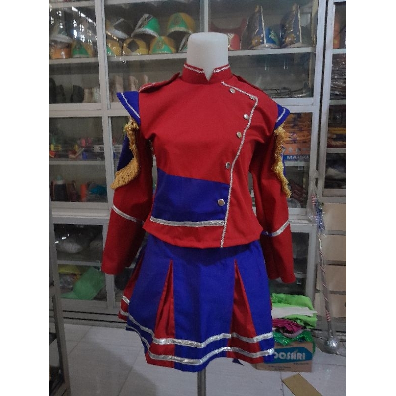 Jual kostum mayor / baju mayoret / baju drumband / drum band | Shopee ...