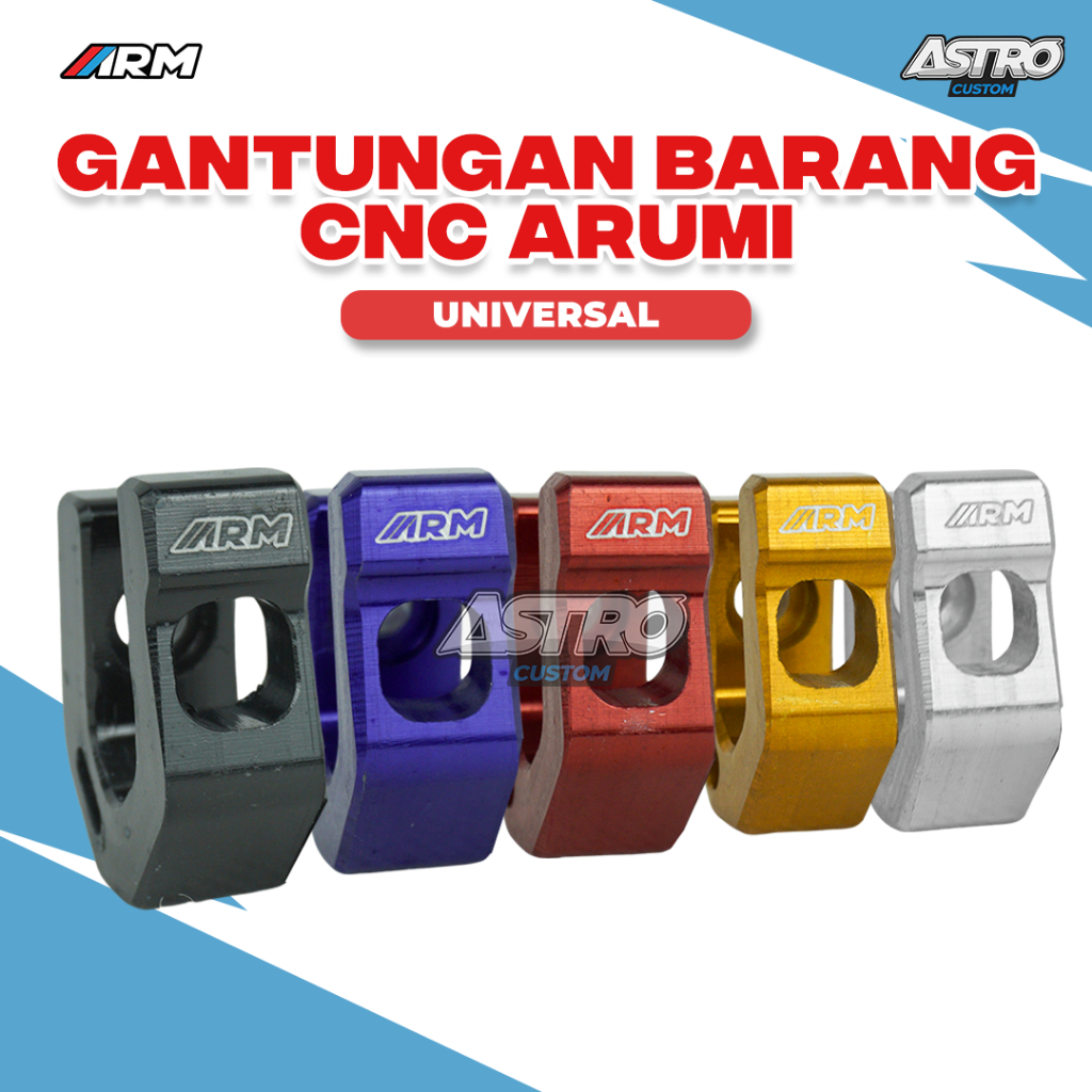 Jual Arumi Gantungan Barang Vario 125 150 PCX ADV 160 Universal Hook ...