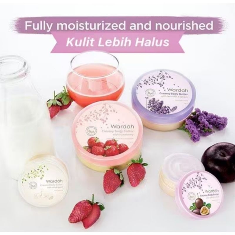 Jual WARDAH CREAMY BODY BUTTER 50 ML | Shopee Indonesia