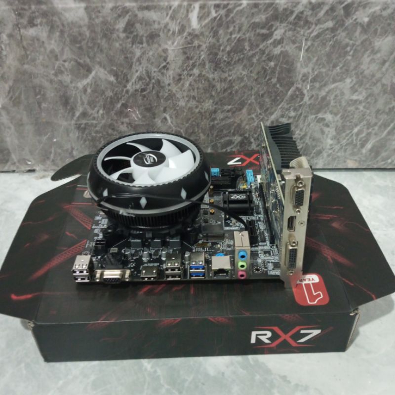 Jual Mainboard + Processor Core i5 Gen 3 + VGA 1GB + Bonus Fan | Shopee ...