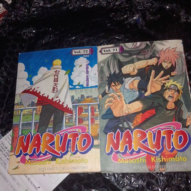 Jual komik naruto vol 71&72 bekas langka murah ori karya Masashi Kishimoto | Shopee Indonesia