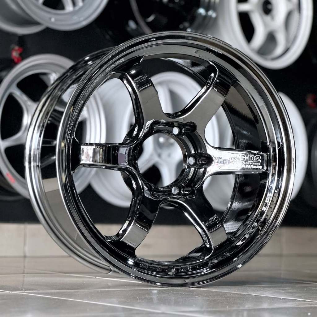 Jual Velg Mobil Ring 18 | Velg Advan RG-D2T Ring 18 Lebar 9 Pcd 6x139.7 Et 0 Warna Black Chrome ...