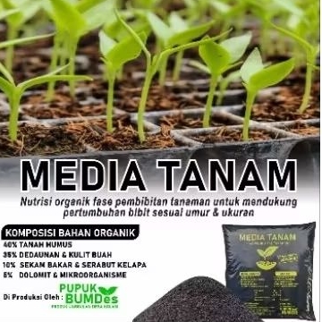 Jual Media Tanaman Nutrisi Organik Fase Pembibitan Tanaman - Media ...