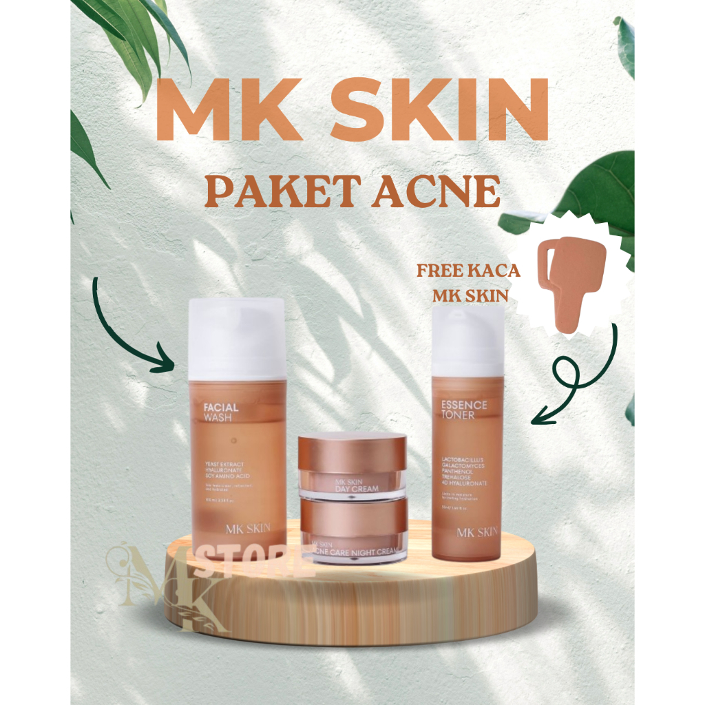 Jual MK SKIN Acne Series Free Mini Sunscreen | Shopee Indonesia