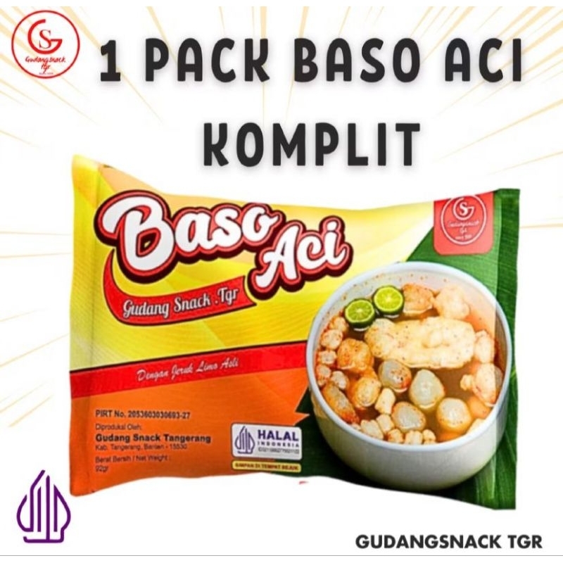 Jual Baso Aci Komplit Mantap 1 Bungkus | Shopee Indonesia