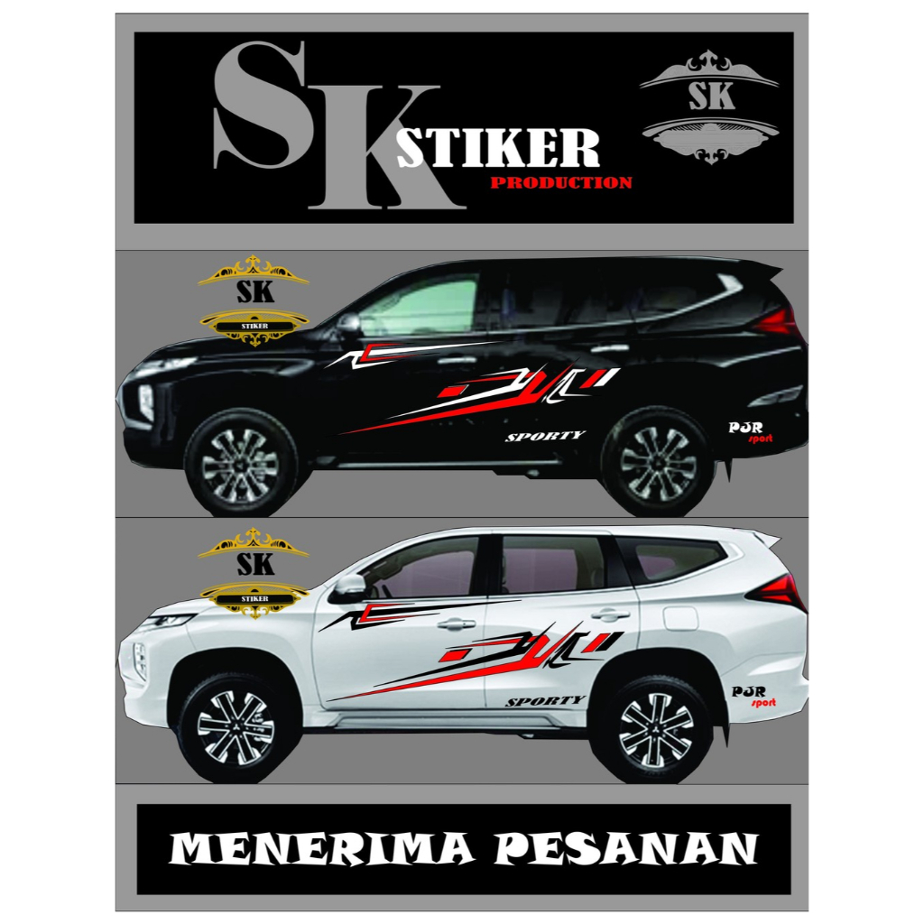 Jual STIKER CUTTING STIKER CUTING MOBIL PAJEO,XPANDER,AVANZA,INOVA ...