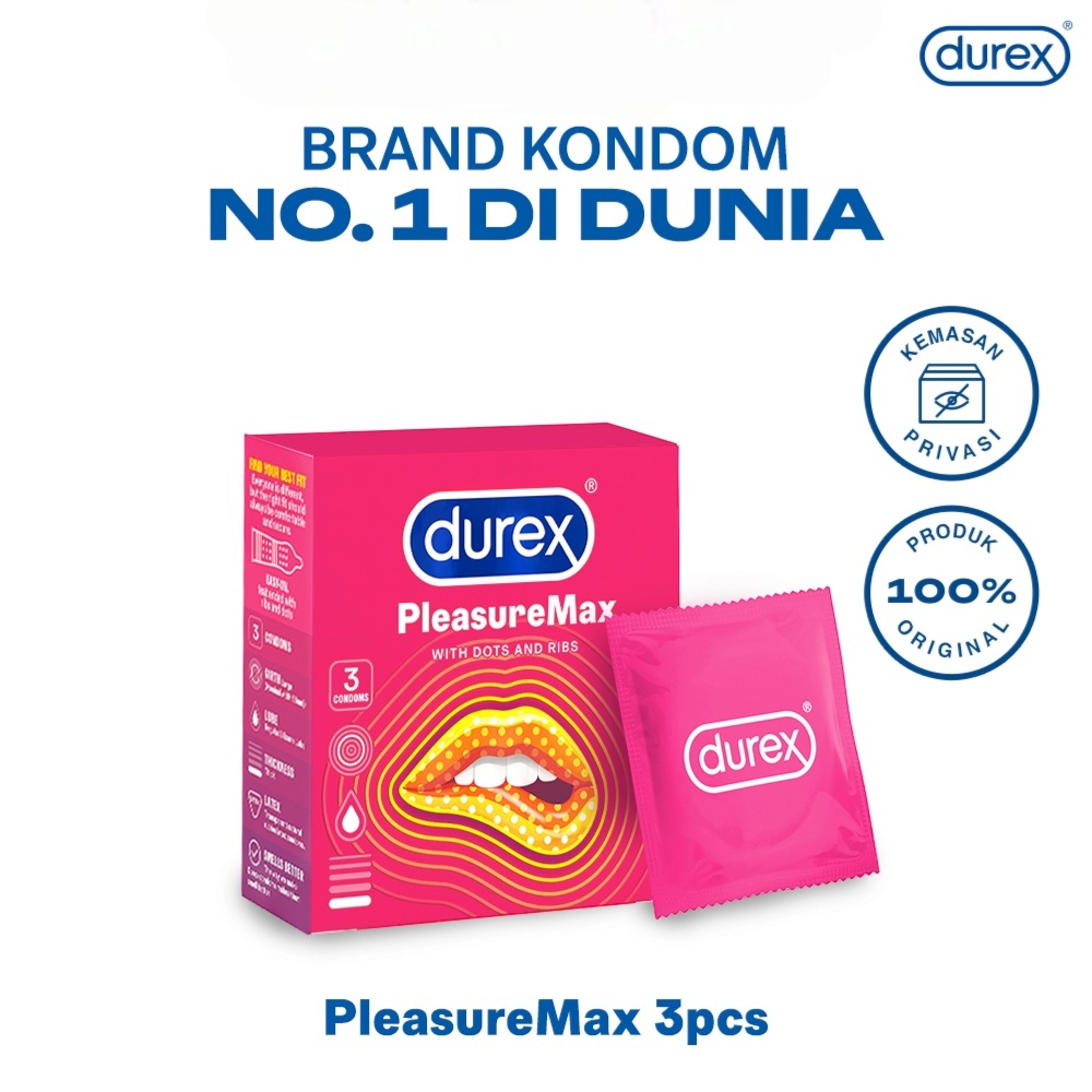 Jual Durex Pleasure max isi 3 sachet | Shopee Indonesia