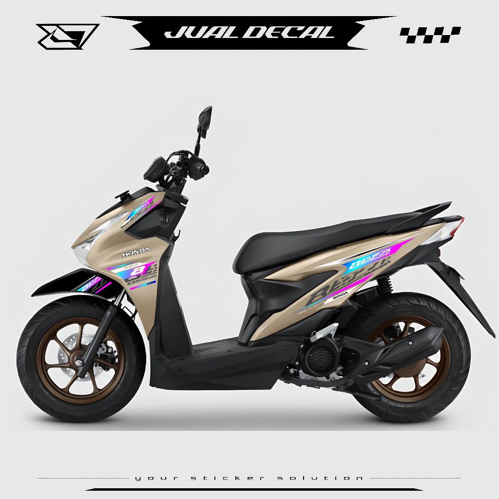 Jual Striping BEAT DELUXE 2024 - 2025 Stiker Honda BeAT Street ...