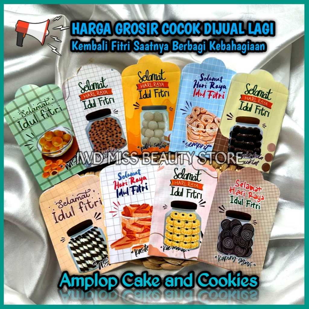 Jual Amplop Lebaran Snack THR Viral Idul Fitri Angpao Lucu Ampao ...