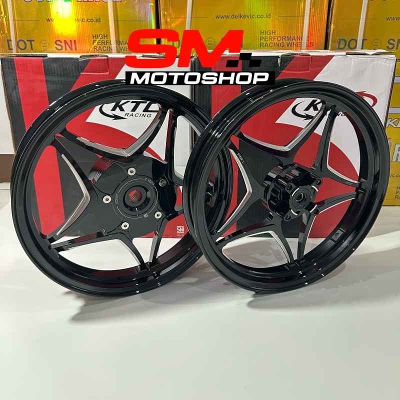 Jual VELG KTC RACING ARES 185x14 & 215x14 VARIO 110 125 150 160 CBS BEAT SCOOPY SPACY GENIO CNC ...