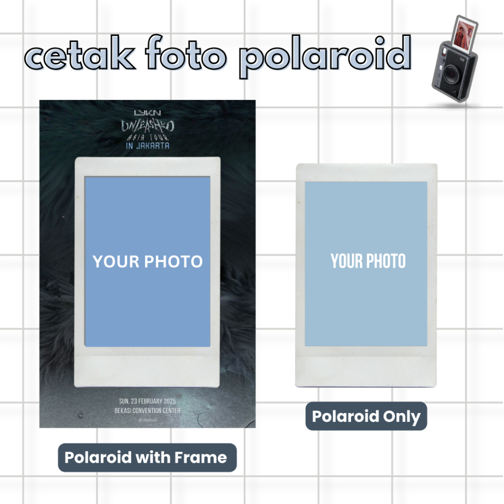 Jual Cetak Foto Polaroid Konser Fanmeeting Thailand | Lykn Unleashed ...