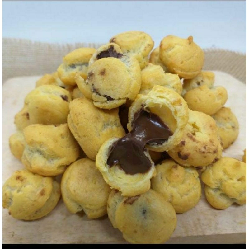 Jual soes coklat arjuna 2kg / Duosus coklat 2kg | Shopee Indonesia