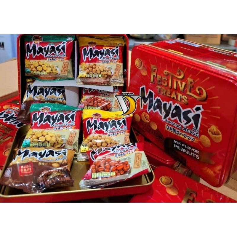 Jual kacang mayasi kaleng | Shopee Indonesia