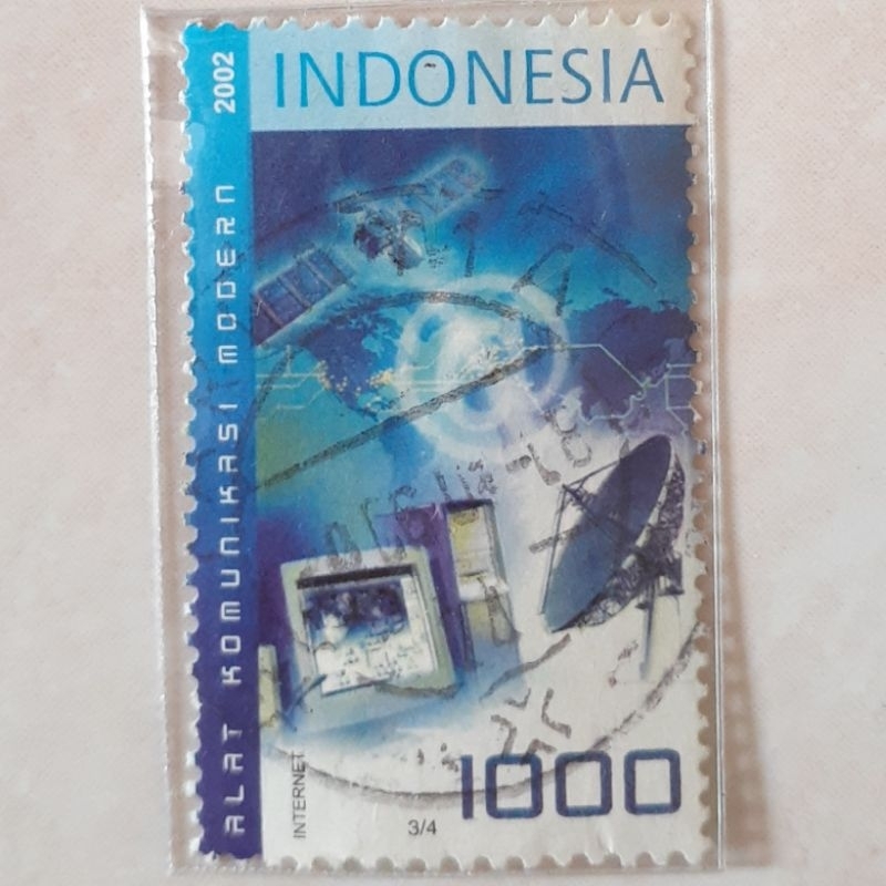 Jual Perangko Indonesia Alat Komunikasi Modern (2015 Rp 1000) Tahun ...