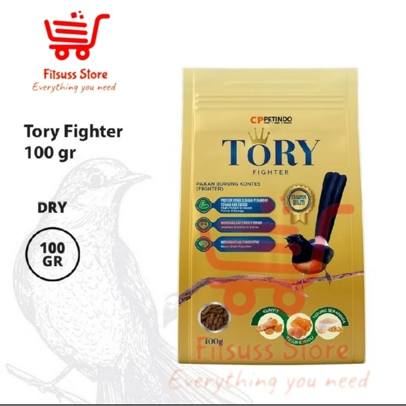 Jual Tory Fighter Bird Food - 100gr | Shopee Indonesia