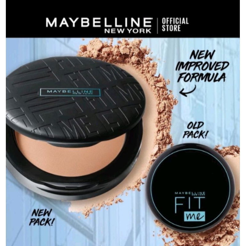Jual Maybelline Fit Me Matte + Poreless Compact Powder SPF 32 PA ...