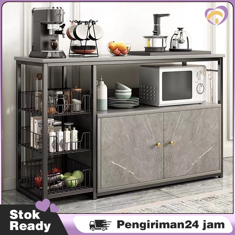 Jual Meja Dapur /Rak dapur / Rak dapur Minimalis / Rak Oven Microwave ...