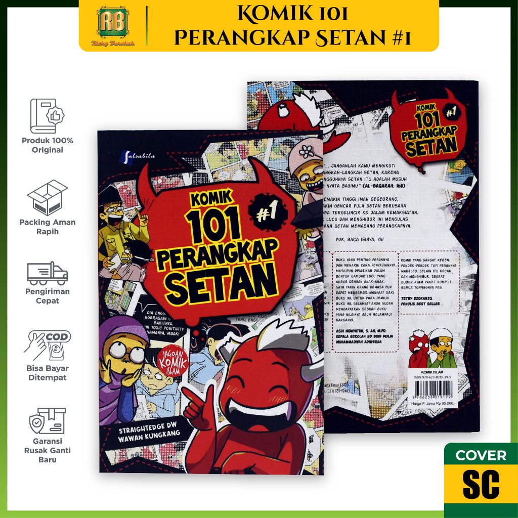 Jual Komik 101 Perangkap Setan - Jilid 01 - Soft Cover Salsabila ...