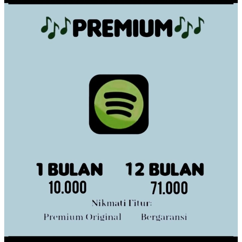 Jual Spotify Premium Undangan Spo Premium Berkualitas Terbaik aman ...
