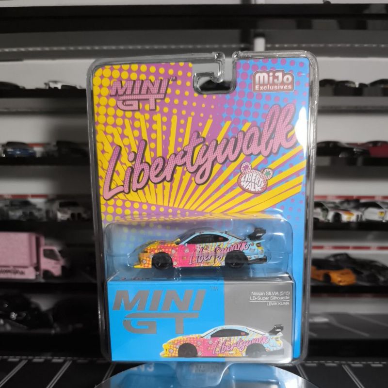 Jual mini gt nissan silvia s15 lbwk kuma #743 | Shopee Indonesia
