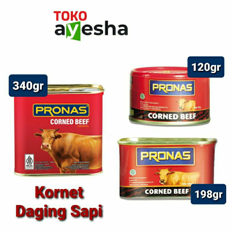 Jual Pronas Kornet Daging Sapi | Shopee Indonesia