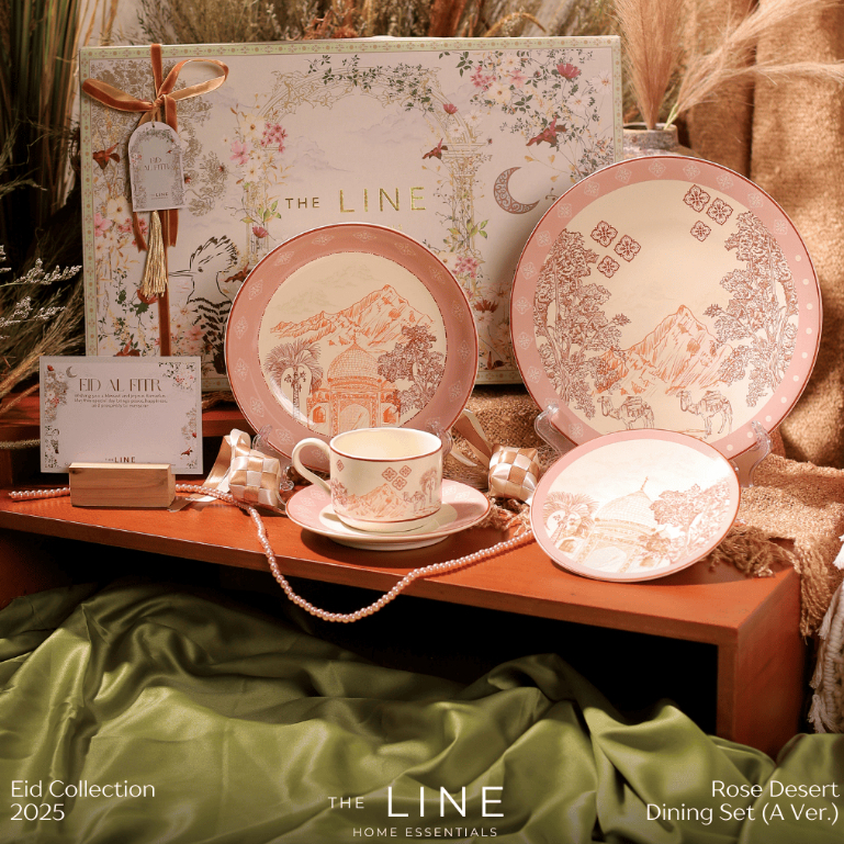 Jual Exclusive Gift Hampers | Rose Desert Dining Set | Tableware Set ...
