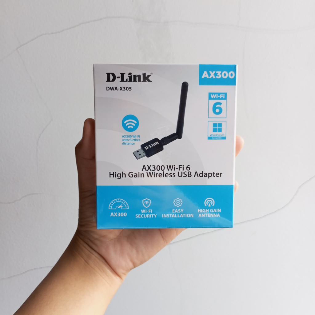 Jual D-Link DWA-305 AX-300 Wi-FI 6 Wireless N USB NAdapter | Shopee ...