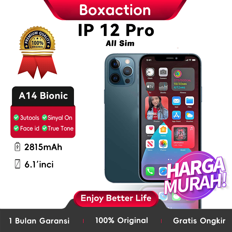 Jual iPhone 12 Pro 128GB 256GB Second Original 100% Second Mulus Fulset | Shopee Indonesia