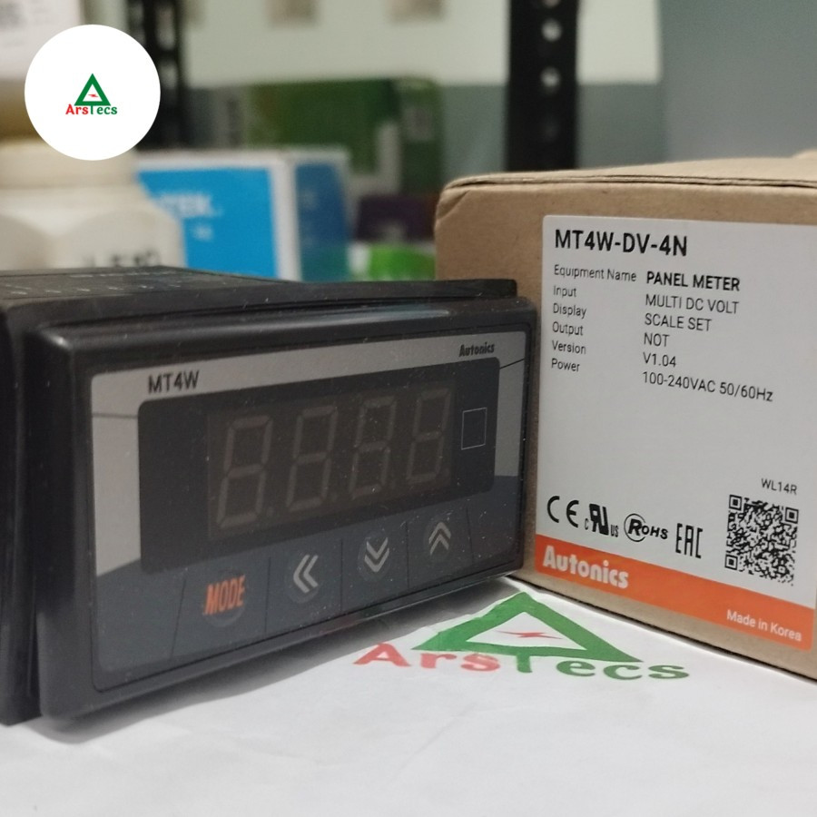 Jual Panel Meter Autonics MT4W-DV-4N Original | Shopee Indonesia