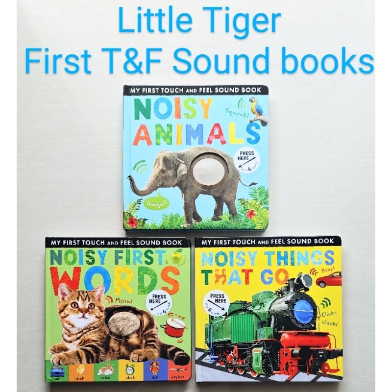 Jual Little Tiger - My First T&F Sound Book: Noisy First Words ...