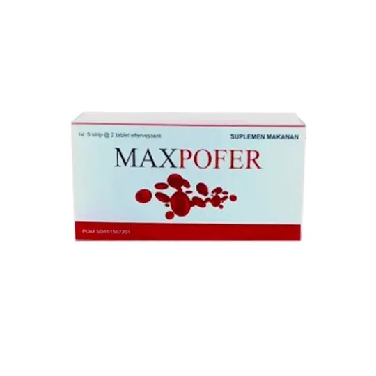 Jual Maxpofer Tab Effervescent (per Strip) | MAXPOFER EFF TAB 2S STRIP ...