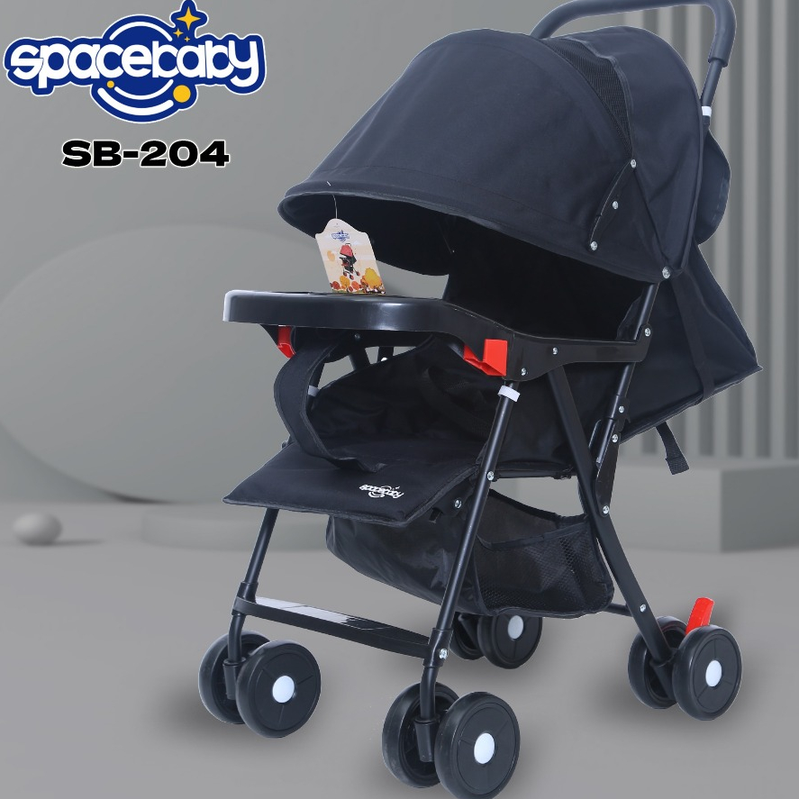 Jual STROLLER SPACE BABY SB-204 & SB-214 || KERETA DORONG BAYI SPACE ...