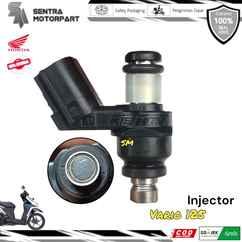 Jual Injector injektor vario 125 revo fi injeksi supra x 125 helm in ...