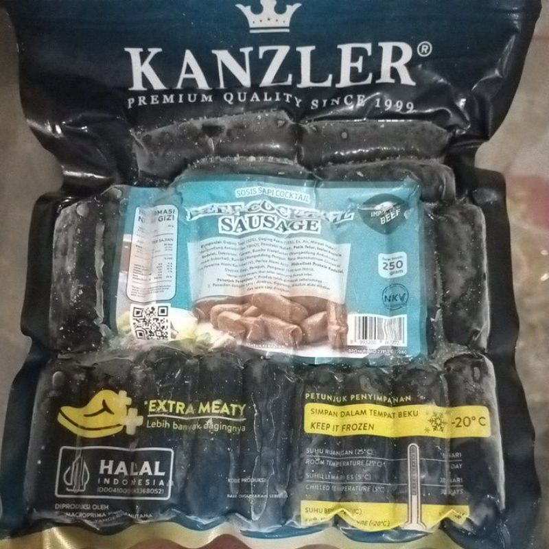 Jual Kanzler sosis sapi / Beef | Shopee Indonesia