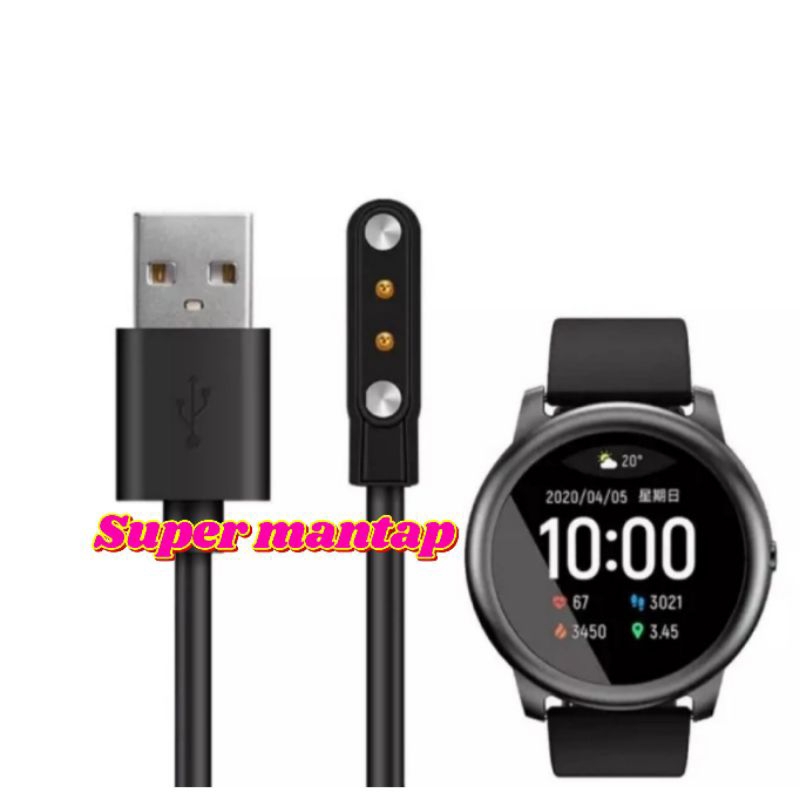 Jual Charger Charging Smartwatch Haylou Solar Pro LS18 Cable Kabel USB ...